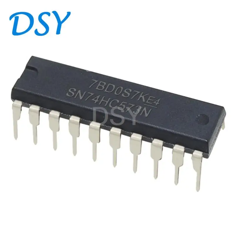 10pcs-New-Original-SN74HC573N-AN-74HC573N-Eight-bit-Three-State-Output ...