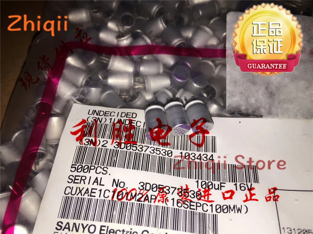 10pcs/30pcs Original New 100uf 16v Japan Sanyo Solid Capacitor 16v100uf ...