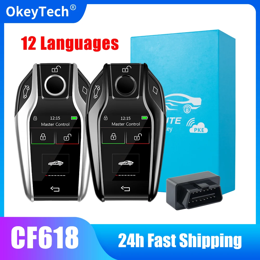 New-CF618-Universal-Modified-Remote-Smart-LCD-Key-Displey-Key-Keyless ...
