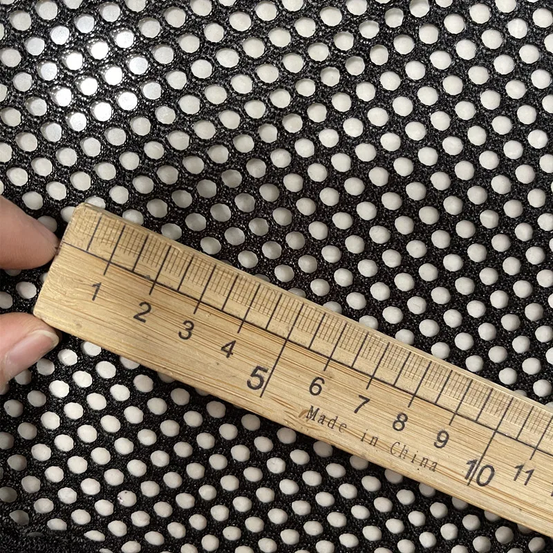 5mm Solid Black Color Net Fabric Multifunction Honeycomb Mesh Fabric ...