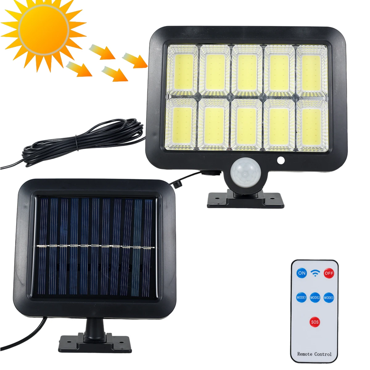 Solar-Spotlight-Motion-Sensor-Floodlight-Outdoor-Lighting-IP65 ...