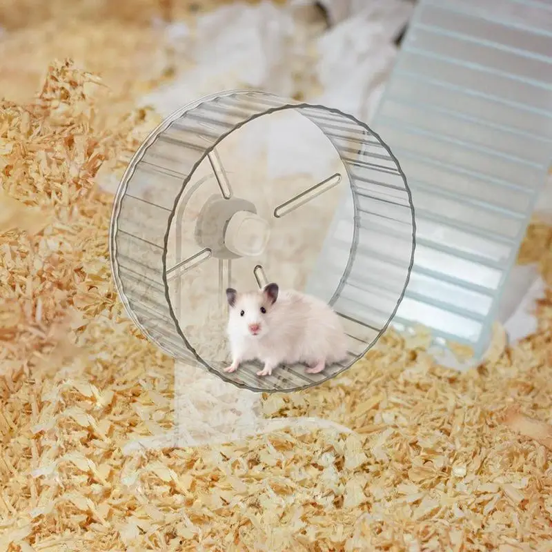 Silent-Chinchilla-Exercise-Wheel-Quiet-Spinner-Small-Animals-Exercise ...
