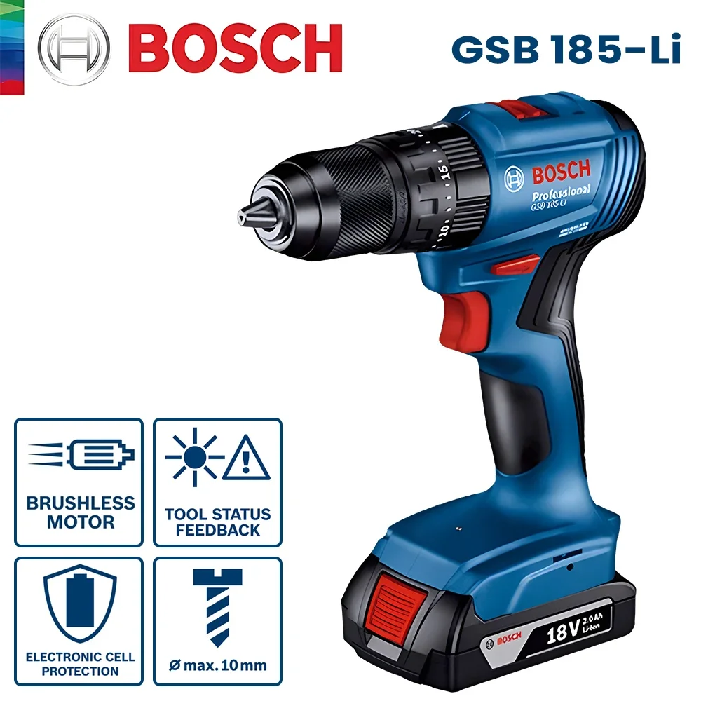 Taladro-de-impacto-inal-mbrico-Bosch-GSB-185-Li-3-en-1-destornillador ...