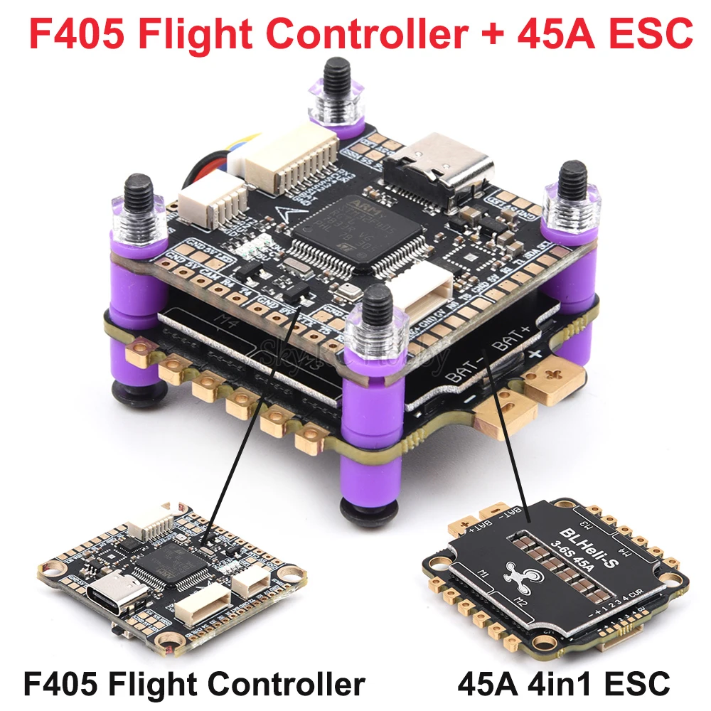 Controlador-de-voo-para-RC-FPV-Racer-Drone-F405-F405HD-F7-F722-F4-V3S ...
