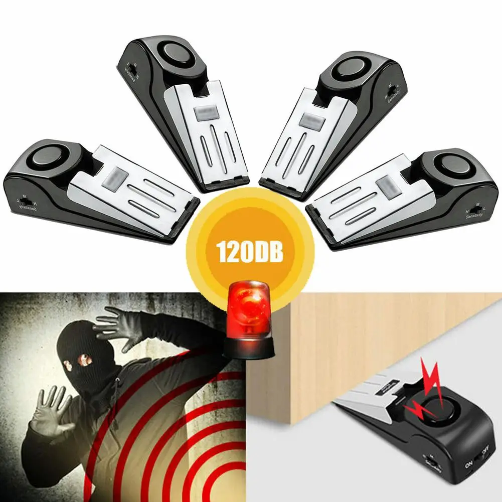 120db-Door-Alarm-Portable-Wireless-Non-slip-Safety-Wedge-Alert-Door ...