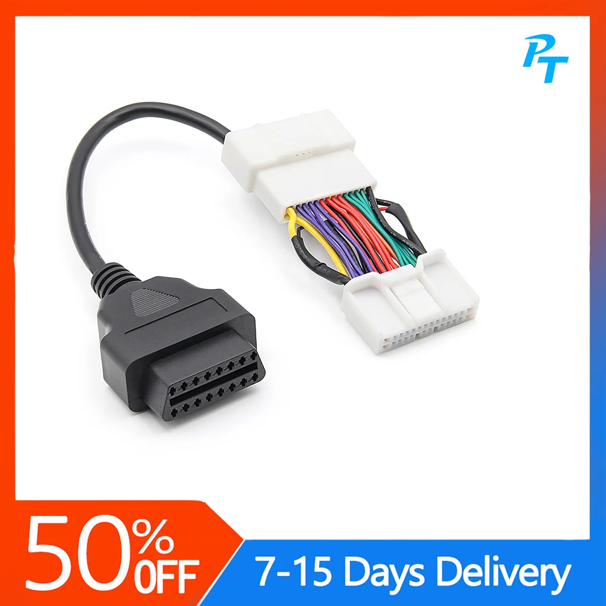 OBD2 Connector for Tesla Model 3 OBD Diagnostic Car Tools 12/20/26Pin ...