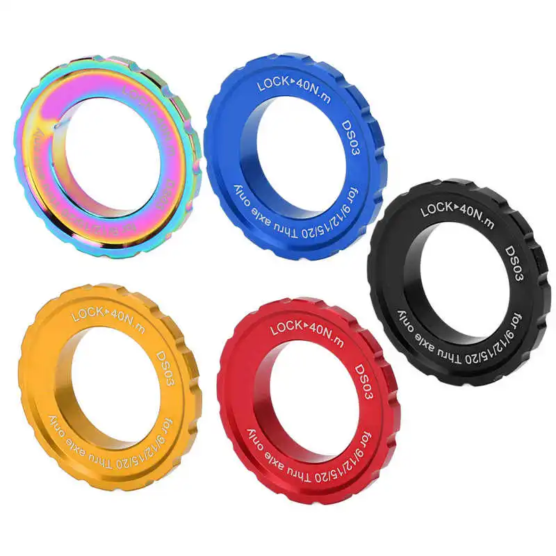 1PC-MTB-Road-Bike-Center-Lock-Cover-Ring-Ultralight-Aluminum-Alloy ...
