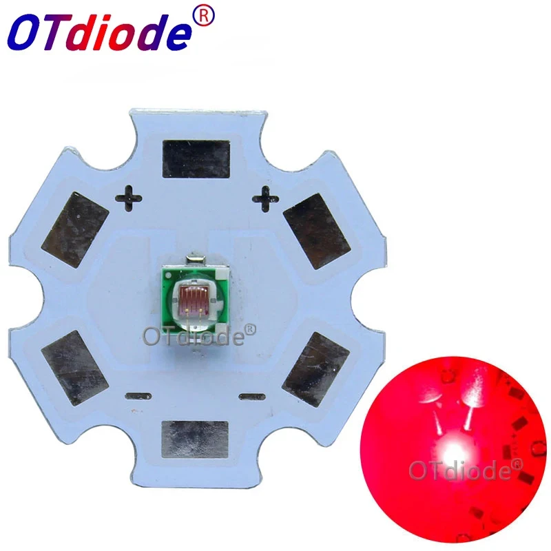 100PCS-Epistar-3W-3535-660NM-Deep-Red-High-Power-660NM-Plant-Grow-LED ...
