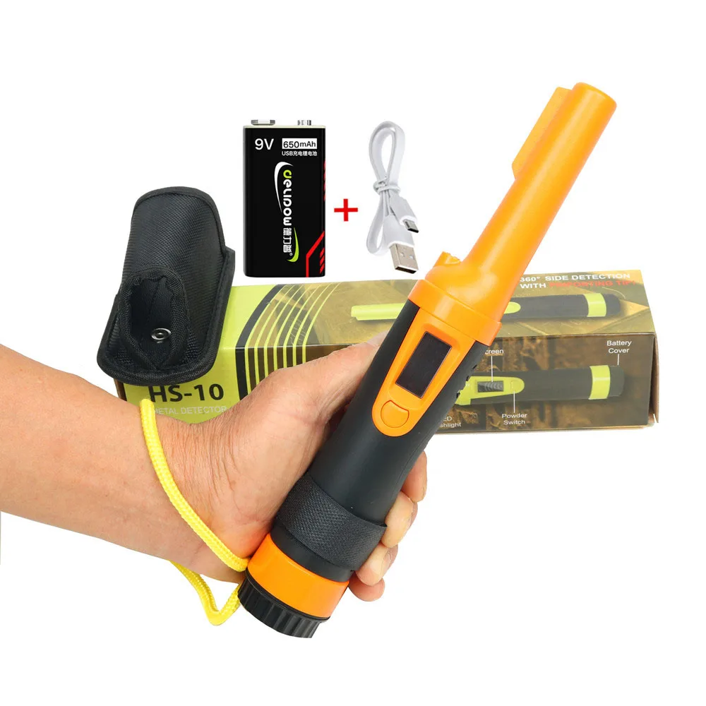 Brand New Pin Pointing Handheld Metal Detector Waterproof Gold Metal ...