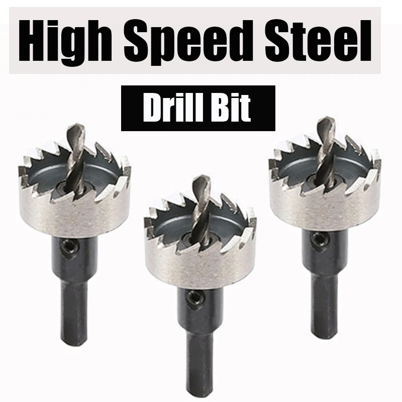 1PC-12-13-14-15mm-HSS-Hole-Saw-Set-High-Speed-Steel-Drill-Bit-Drilling ...