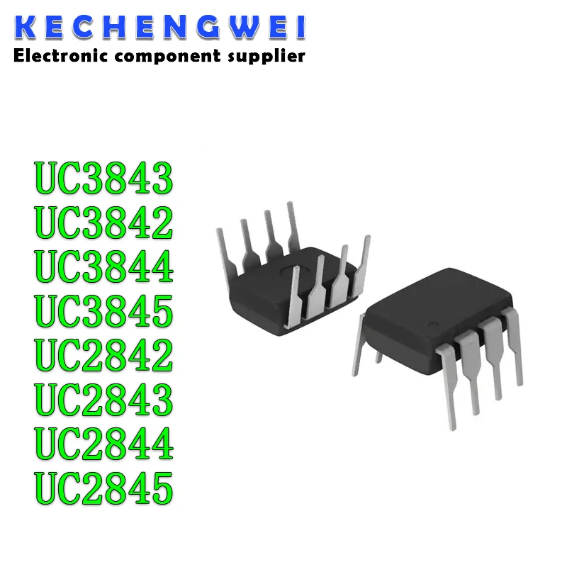 10PCS-UC3843AN-UC3843A-UC3843-DIP-8-UC3843BN-UC3842AN-UC3844AN-UC3845AN ...