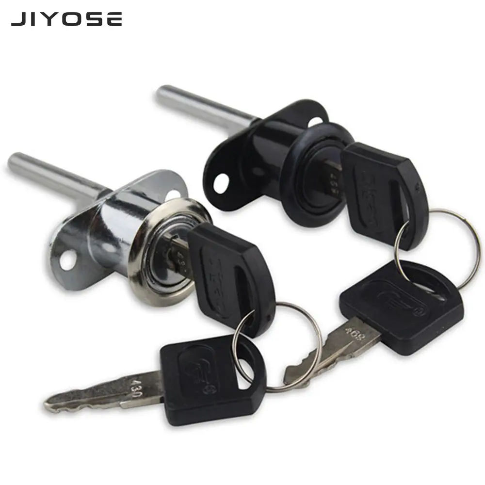 JIYOSE 1PCS Cam Cylinder Triple Lock Desk Cabinet Drawer Front Lock ...
