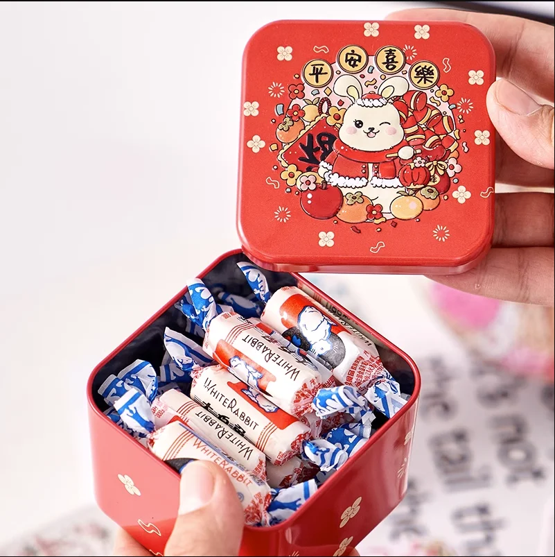 White Rabbit Candy Tin