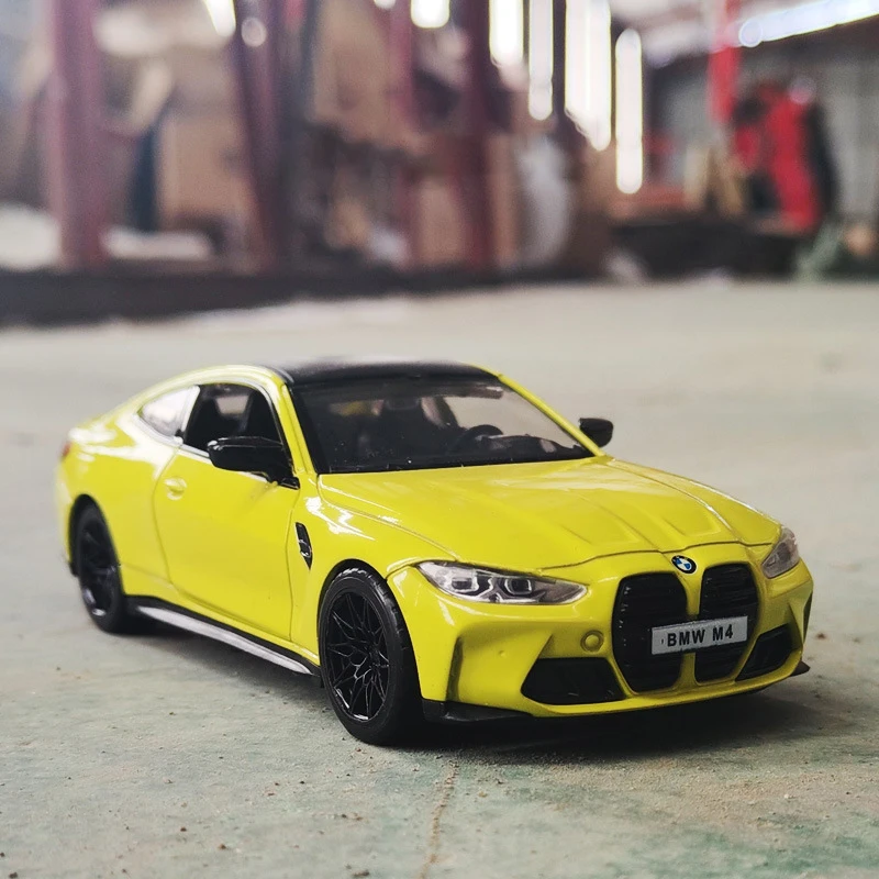 Bmw M4 E82f83 Car Model | Bmw M4 Competition Toy | Car Bmw M4 Toy Welly - 1 32 M4 Alloy - Aliexpress