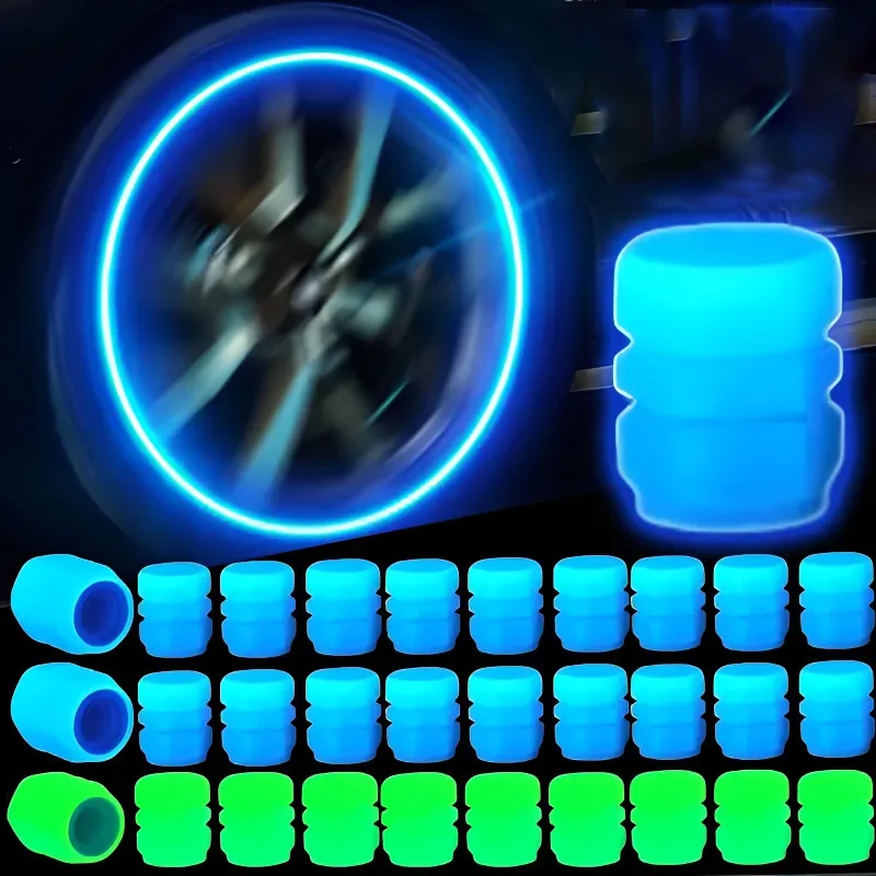 Luminous-Valve-Caps-Fluorescent-Night-Glowing-Car-Motorcycle-Bicycle ...