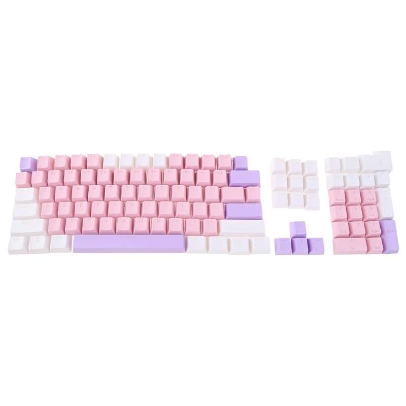 Purple Keyboard Key Caps | Purple White Keycaps | Pink Purple Keycaps ...
