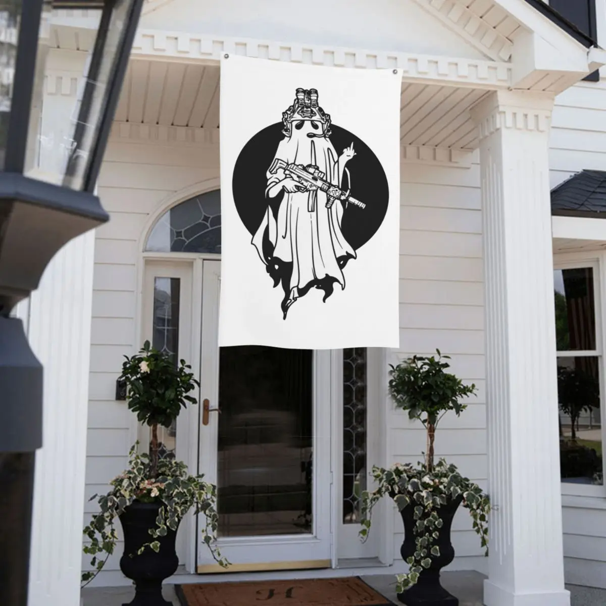 N-voa-dur-vel-Gypsy-Walters-Bandeira-fantasma-Bandeira-exterior-Decora ...