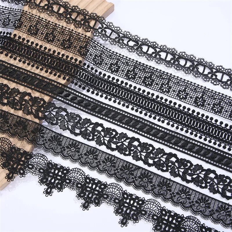 15Yards-Fine-Thread-Embroidery-Black-Nylon-Lace-Small-Clothing ...