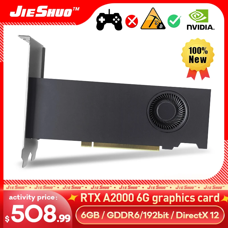 Nvidia Rtx A2000 6gb A4000 A5000 Graphics Card New Computer Graphics ...