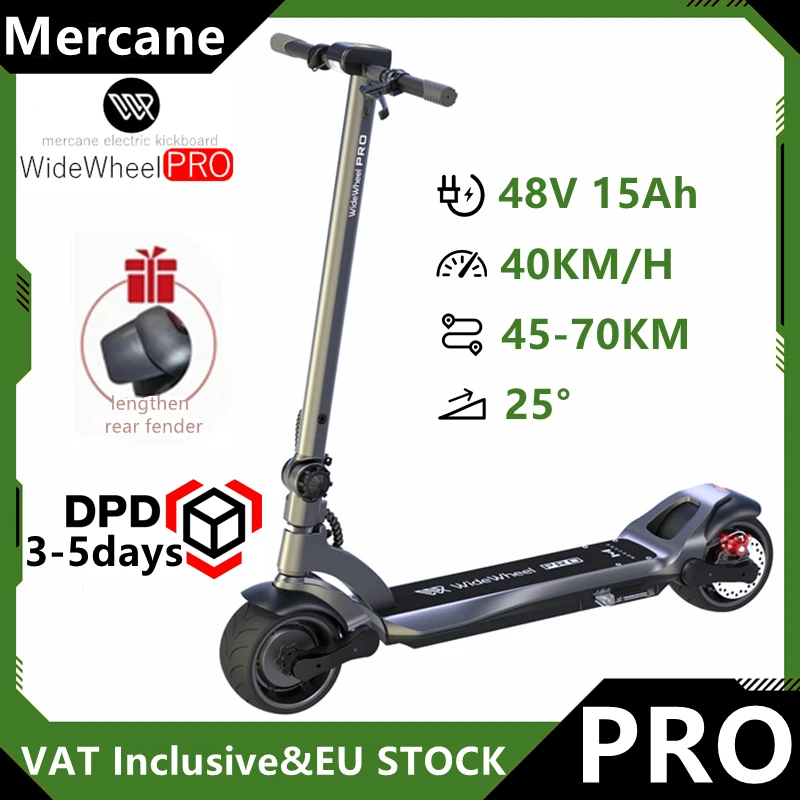 Pre-sale Mercane WideWheel PRO Electric Scooter 1000W Motor 48V 15Ah ...