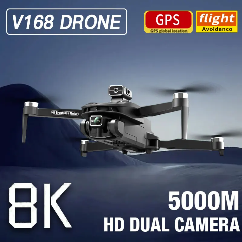 HOT-V168-Dual-8K-GPS-Drone-WIFI-High-Definition-Camera-Intelligent ...