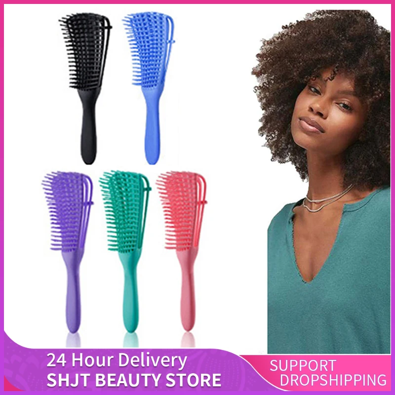 Hair Brush Detangling Brush Scalp Massage Hair Comb Detangling Brush ...