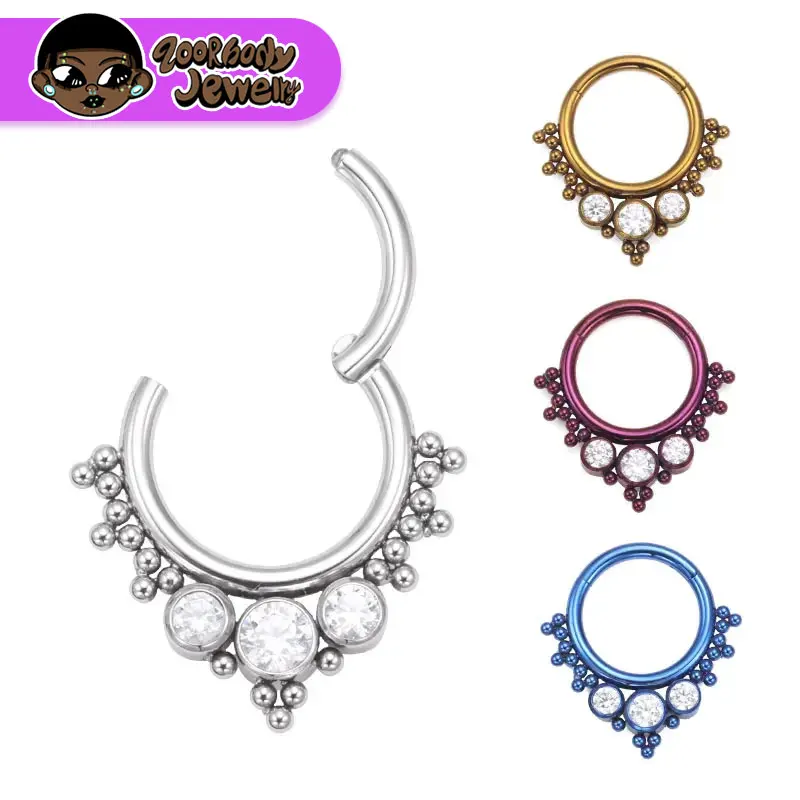 ASTM-F136-Titanium-Clicker-High-Quality-Anodized-Helix-Daith-piercing ...