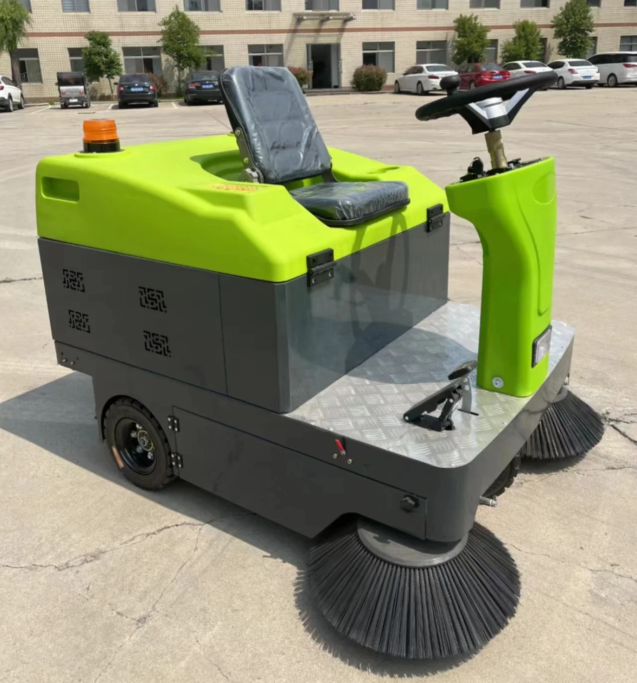 Shopping Mall Street Electric Sweeper, Asphalt Road Sweeper, Sanitation ...