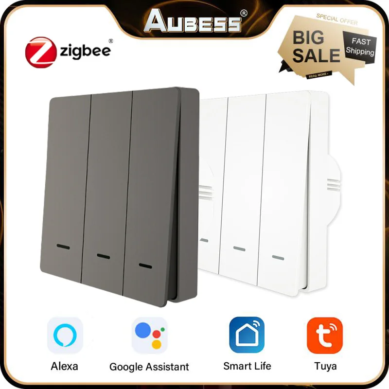 Moes Zigbee Switch Neutral Wire | Moes Smart Light Switch | Moes Smart ...