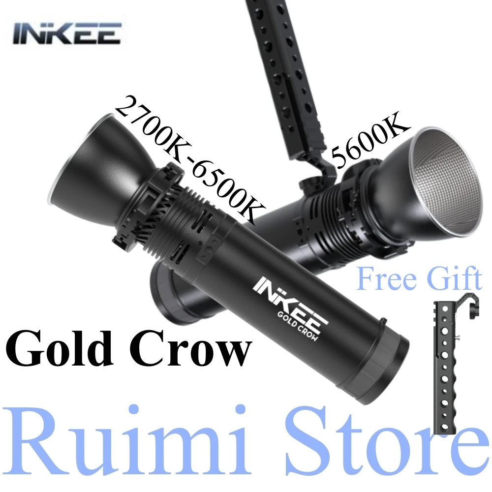 INKEE-GC60-Gold-Crow-60W-COB-Portable-Photography-Fill-Light-Indoor-Outdoor-Shoot-Video-Light ...