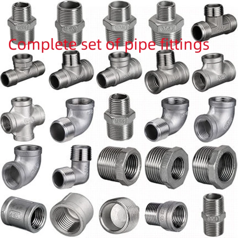 1/4" 3/8"1/2"3/4" 1"1-1/4" 2" Elbow 3way 4way Threaded Pipe Fitting ...