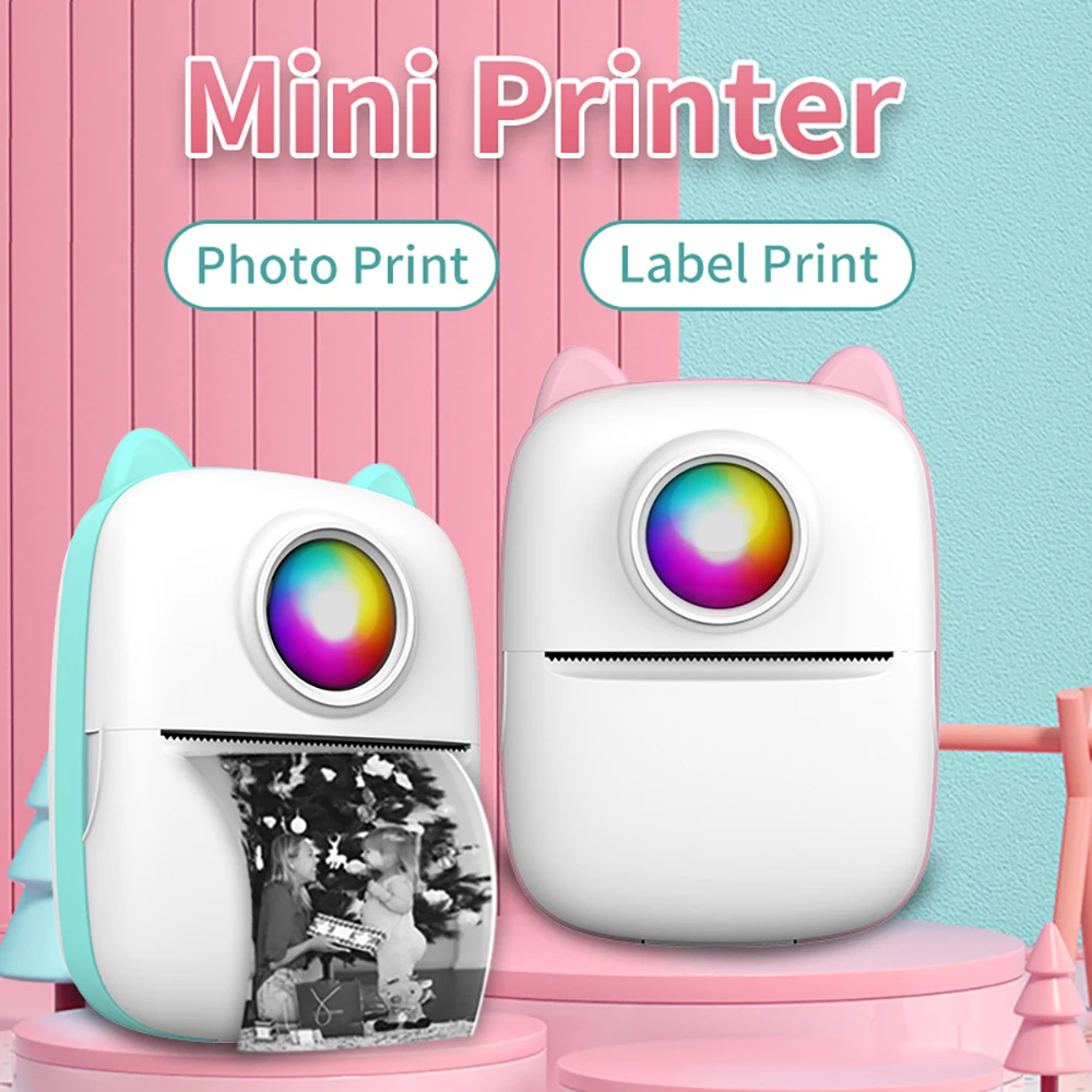 Mini-Printer-Portable-Thermal-Printer-Self-adhesive-Label-Sticker ...