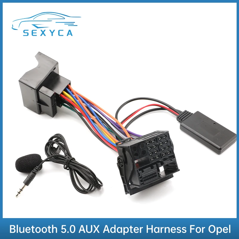 Neues auto bluetooth 5,0 modul telefonanruf handfree aux in kabel adapter für opel cd30 cdc40 ...