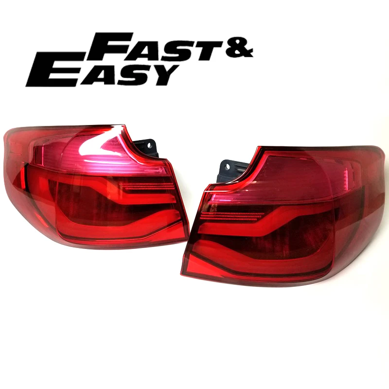Original Refurbish LED Tail light Assembly lamp Car outside rear lamp ...