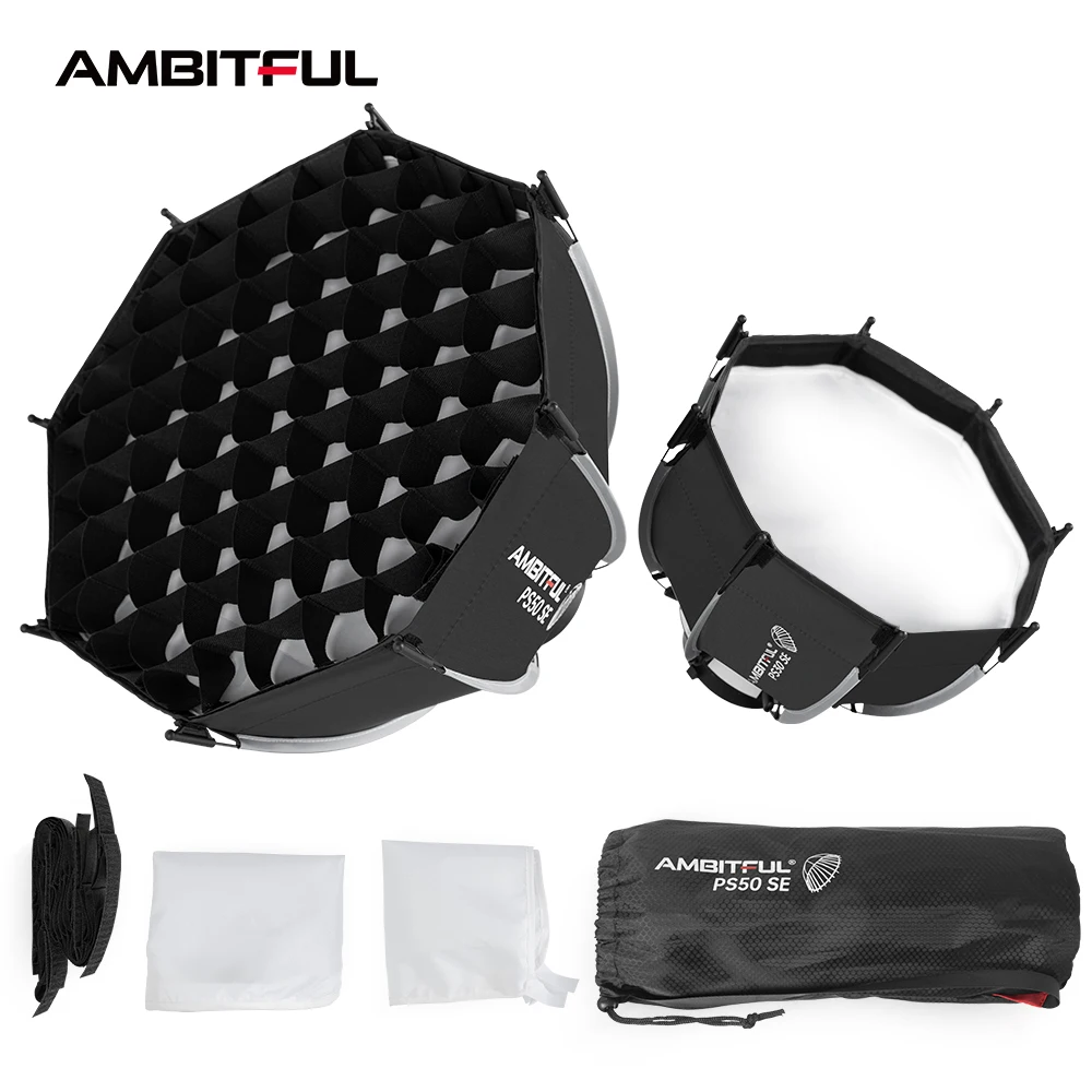 AMBITFUL-PS30-PS50-SE-30cm-55cm-mini-Rapidamente-Lan-ar-Bowens-Monte ...