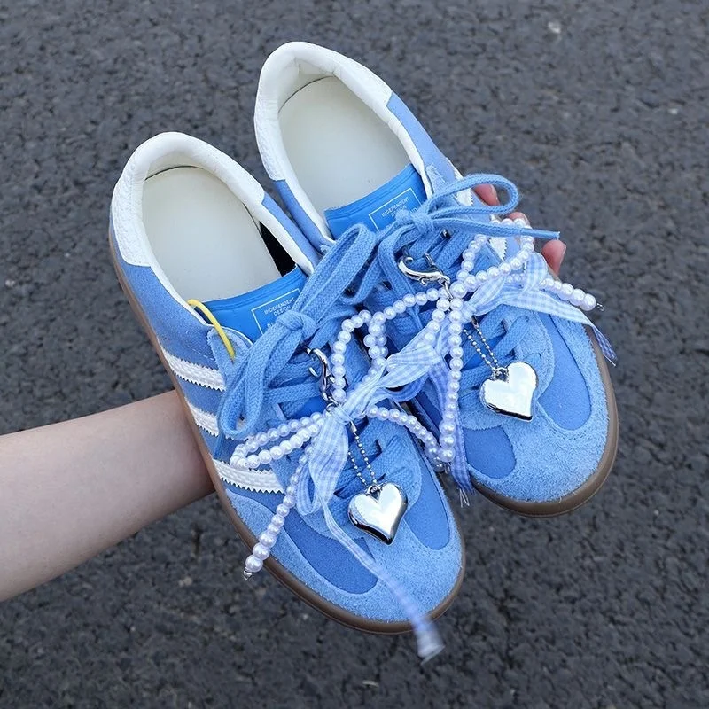 Fashion Pearl Grid Ballet Style DIY Shoe Buckle Flower Bow Buckle Shoe ...