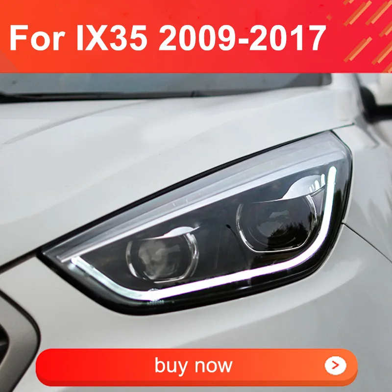 1-Pair-LED-Headlight-Assembly-for-Hyundai-IX35-2009-2017-Headlights ...