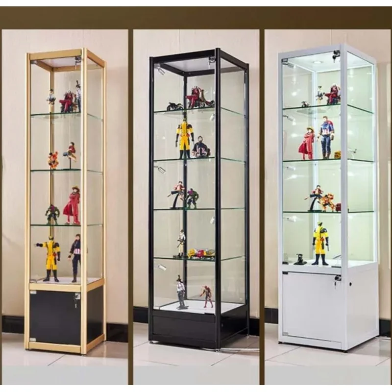 custom-Cheap-Toys-Showcase-Upright-Retail-Showcase-with-LED-Light ...