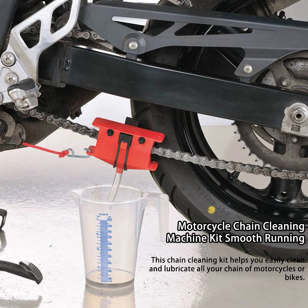 Motorcycle-Chain-Cleaning-Kit-Universal-Clean-Gear-Link-Lube-Device ...