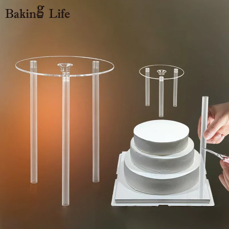 Multilayer-Cake-Stand-Hanging-Mat-Support-Round-Frame-Dessert-Stand ...