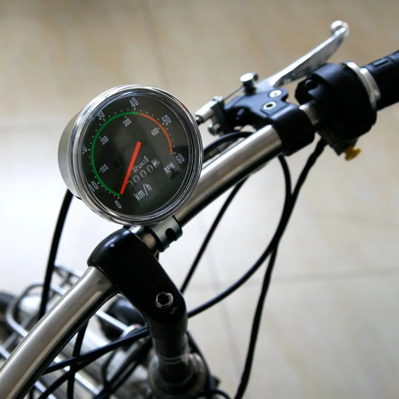 SPEEDOMETER FIT 26 OR 27 INCH TIRE COOL RETRO BIKE 80CC MOTORIZED BIKE