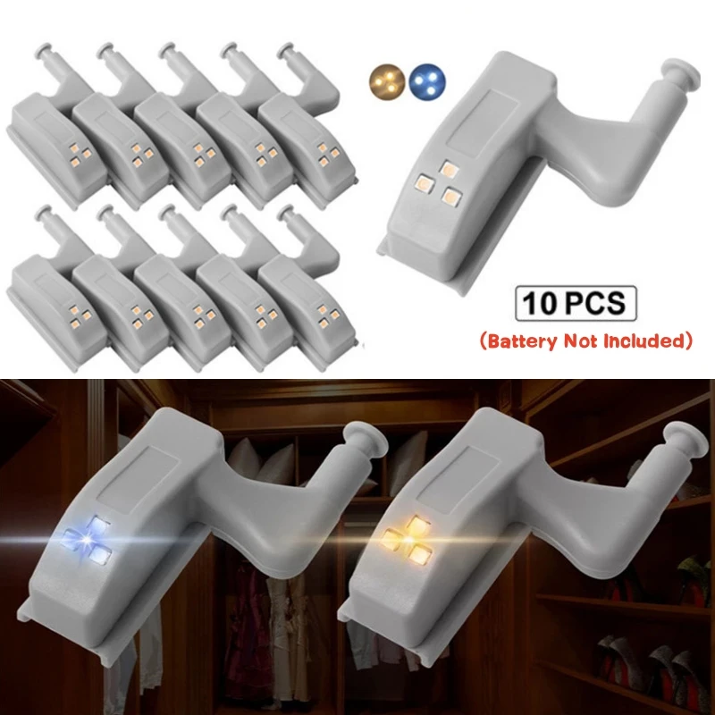 10Pcs-Universal-LED-Inner-Hinge-Lamp-Cabinet-Induction-Lights-Wardrobe ...