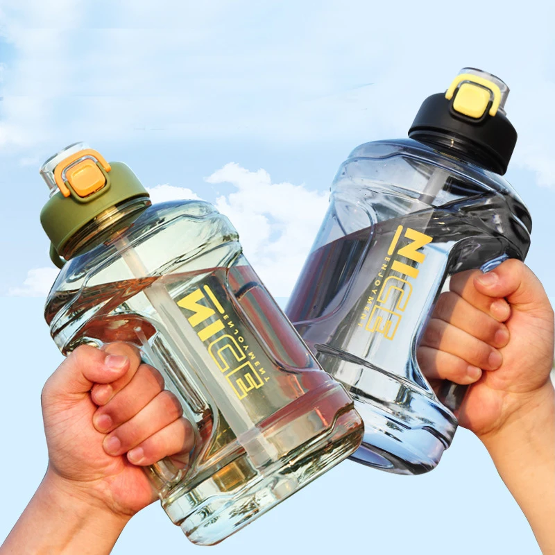 2-2L-Sports-Water-Bottle-Gym-Cycling-Cup-Portable-Large-Capacity-Water-Bottle-For-Fitness ...