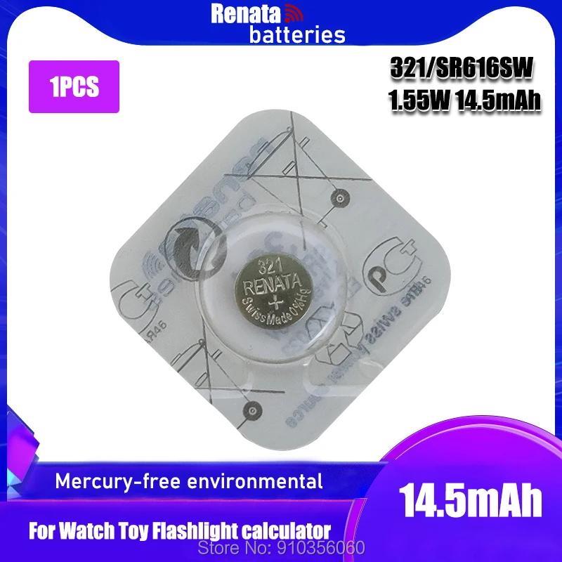 1pc-Renata-100-Original-321-SR616SW-1-55V-Silver-Oxide-Watch-Battery ...