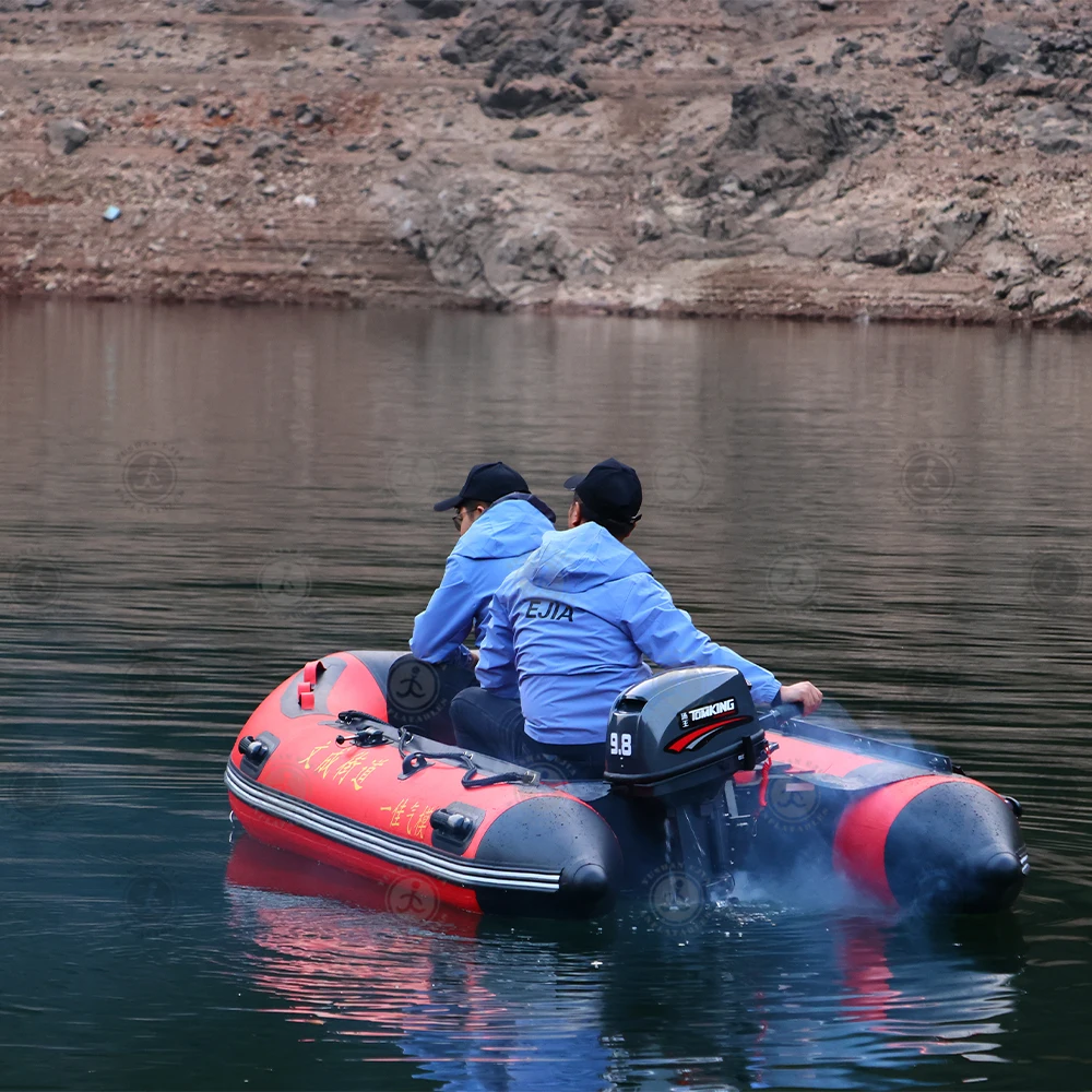 380cm Floating Inflatable Boat Aluminum Floor Rescue Boat Inflatable ...