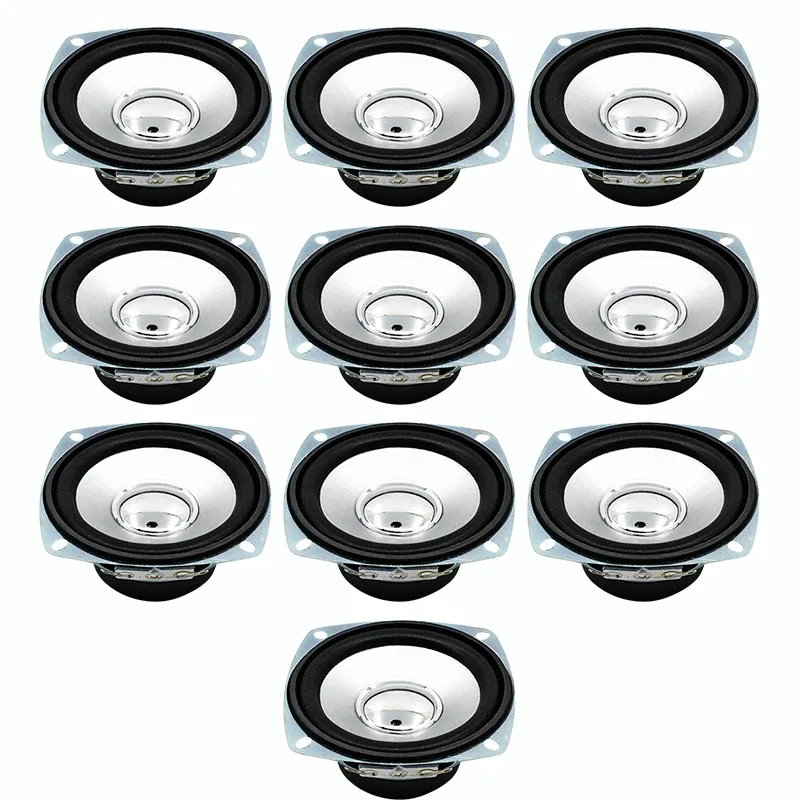 1pc-10-p-s-3-Polegada-4ohm-10w-alto-falantes-de-gama-completa-quadrado ...