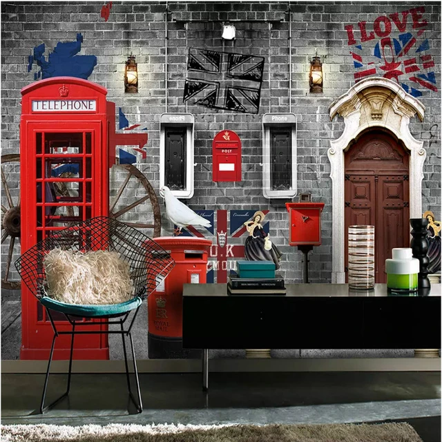 British Telephone Booth Wallpaper