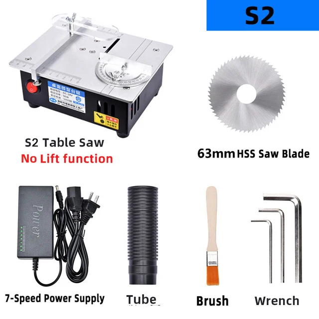 Mini Table Saw Electric Small Bench Saws Desktop Saw Household DIY PCB ...