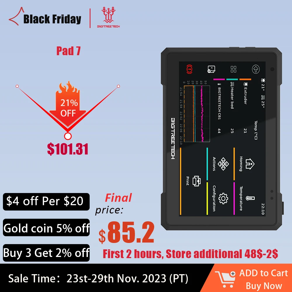 Store Home Products Cyber Monday Top Selling BTT Stealthy Hi-speed Solution CHAOTICLAB Feedback