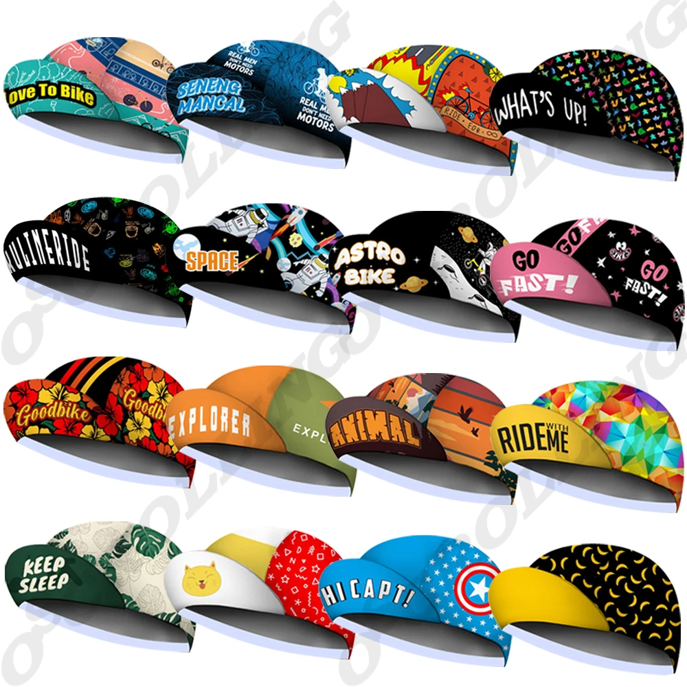 Colors Multi Styles Ride Bike New Classical Cycling Caps OSCROLLING ...